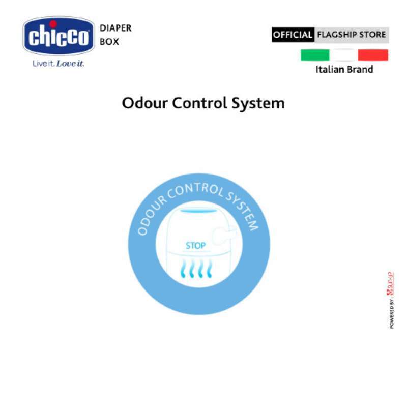 Jual Chicco Diaper Box,odour Proof System/tong Sampah Pampers/tempat ...