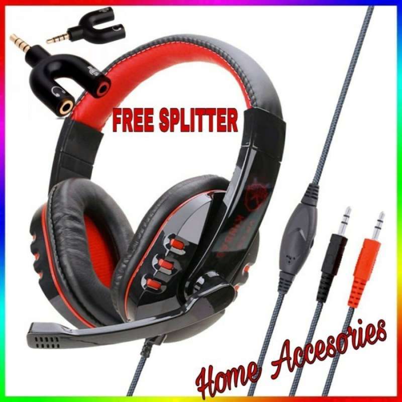 Promo Gamming Headset/headset Gaming Bass Kinbas Hifi Dengan Mix X9 ...