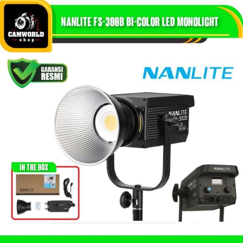 Promo Promo- Nanlite Fs-300b Bi-color Led Monolight - Nanlite Fs 300b ...