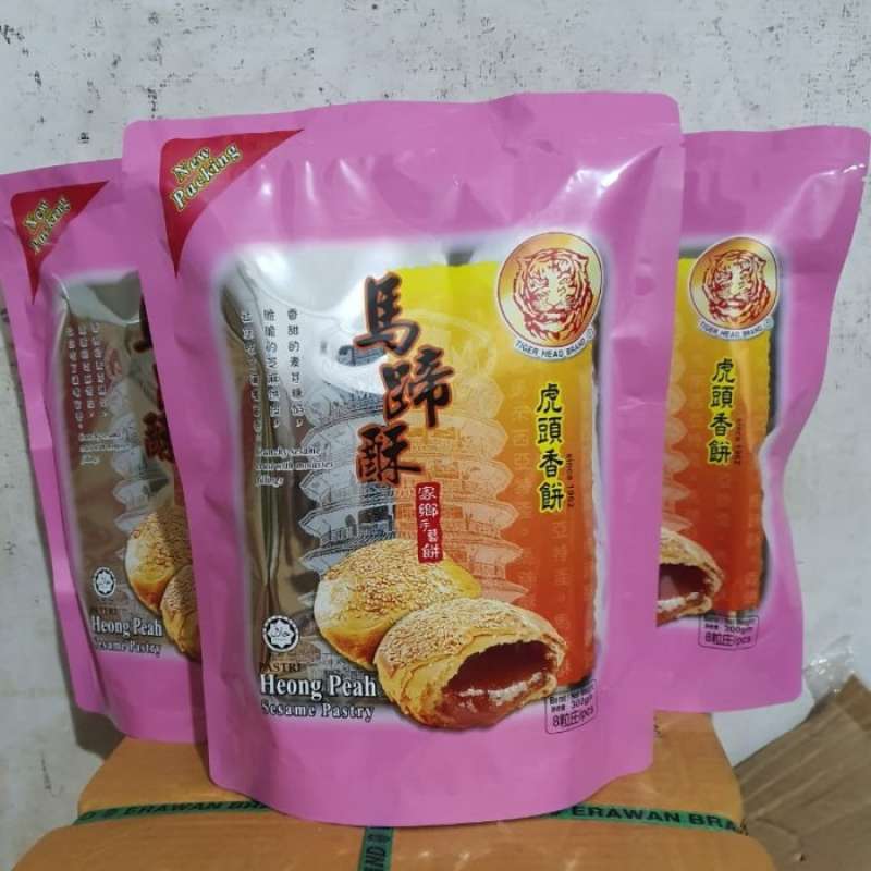 Jual Sesame Pastry Heong Peah Tiger Head Brand Biscuit Hiopia Malaysia ...
