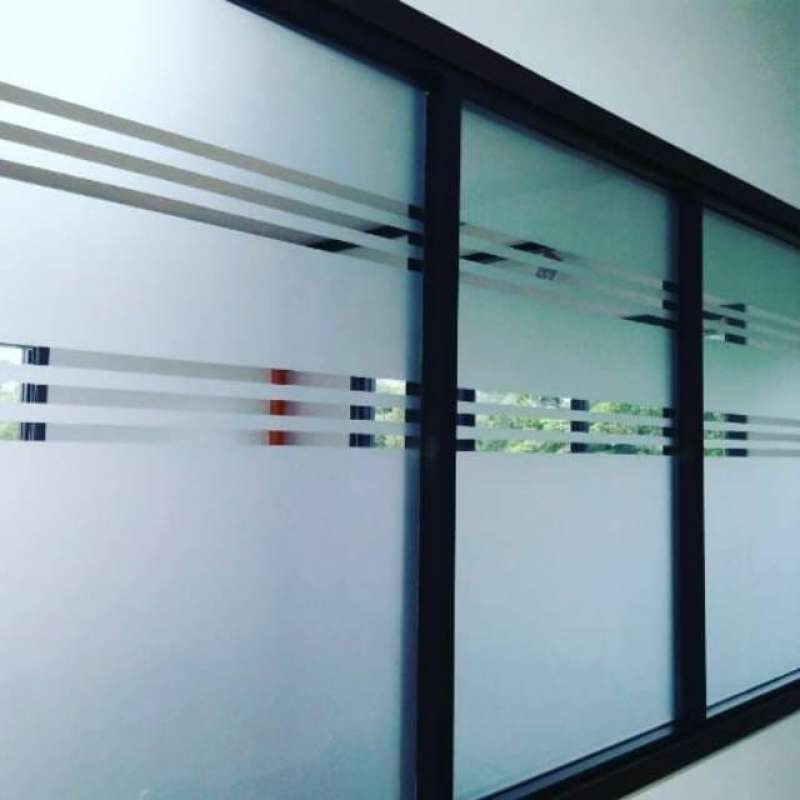 Promo Sticker / Stiker Kaca Film Sandblast Sunblast Motif Polos Buram 1 ...