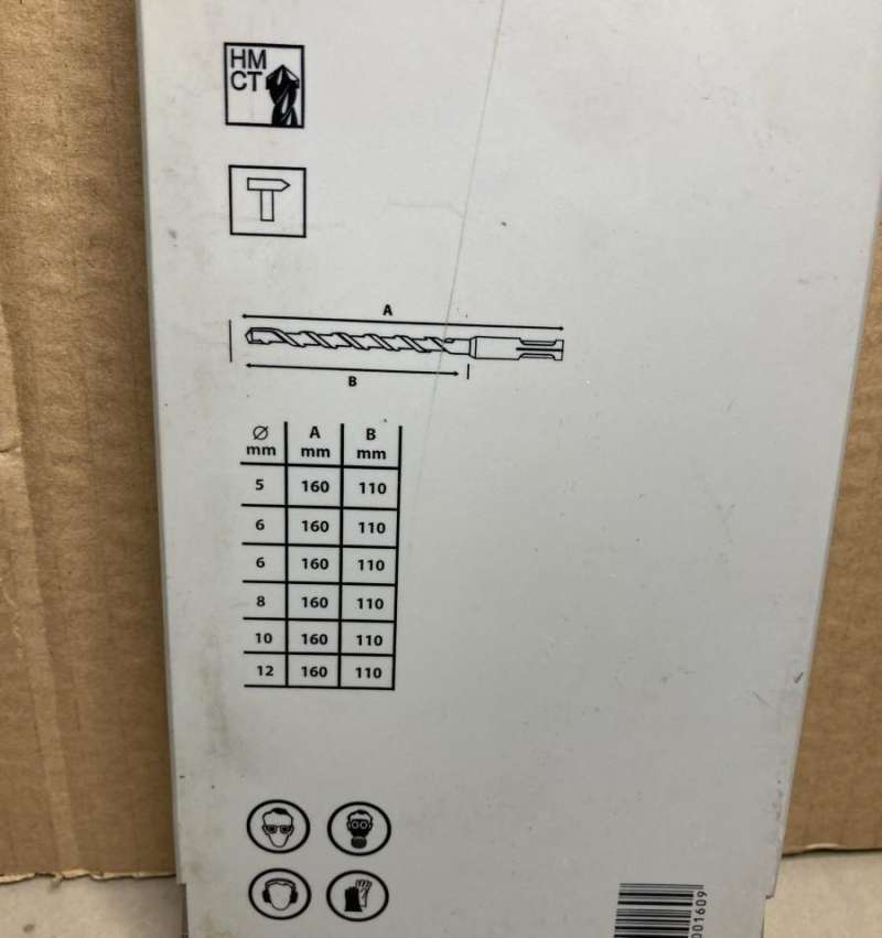 Jual Sds Plus Mata Bor Tembok Beton Set Bitec Xtream Rotary Hammer 4 / ...