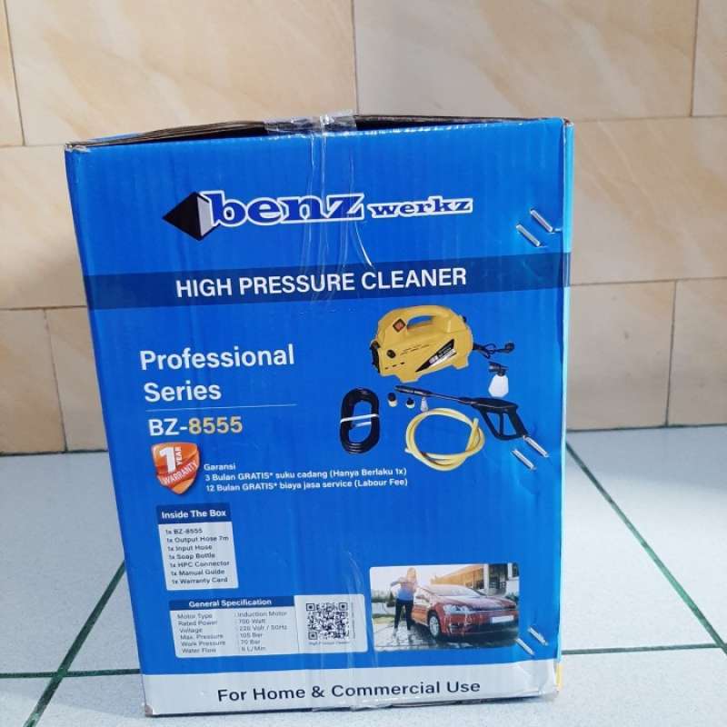 Promo Mesin Jet Cleaner Steam Cuci Mobil Motor Ac High Pressure Benz ...
