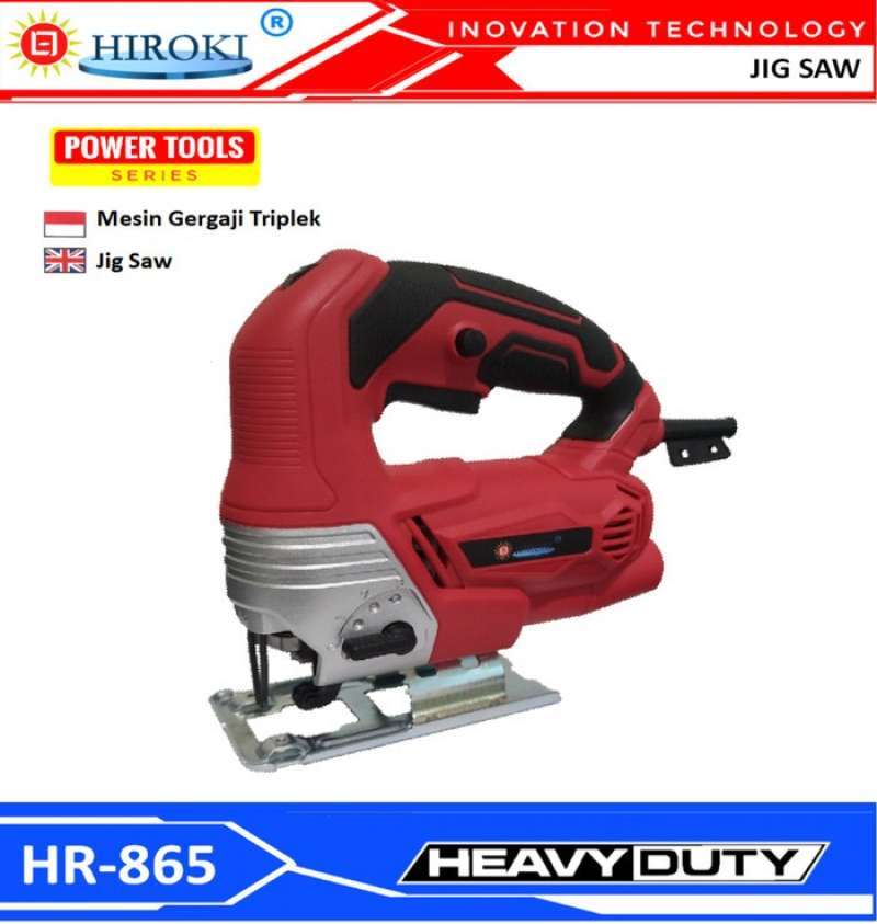 Promo Hiroki Hr 865 Mesin Jigsaw Gergaji Potong Triplek Metal Kayu Jig Saw Diskon 23% Di Seller ...
