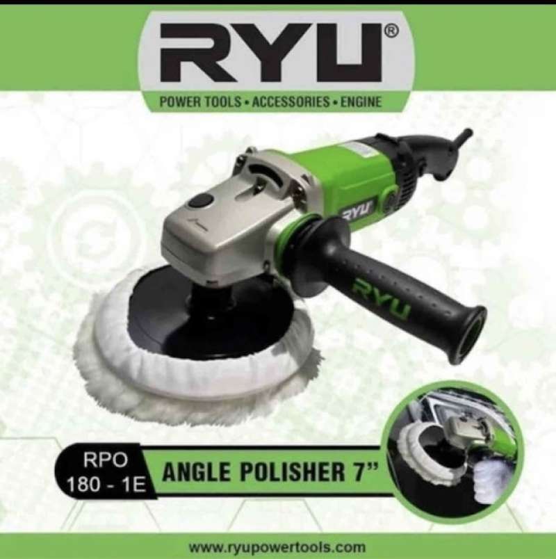 Promo Ryu Mesin Polish 7 Rpo180-1e - Alat Angle Polish Rpo180 1e Ryu ...