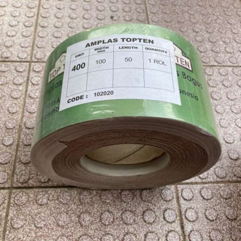 Promo Amplas Rol (50meter) Grid 400# Berkualitas Diskon 23% Di Seller ...