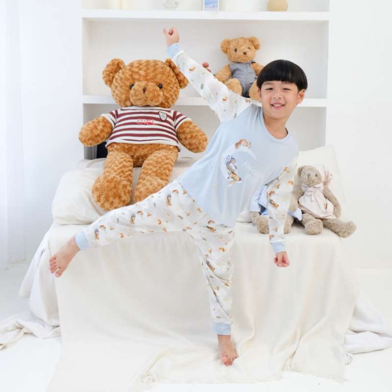 Jual Cots And Cuddles Snuggly Bear Tencel Pajamas - Cubby 8 Tahun Di ...
