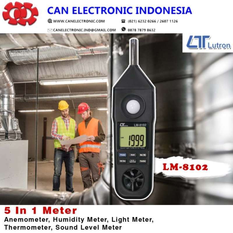 Promo Anemometer Lutron Lm-8102 Diskon 23% Di Seller Kulee Store ...