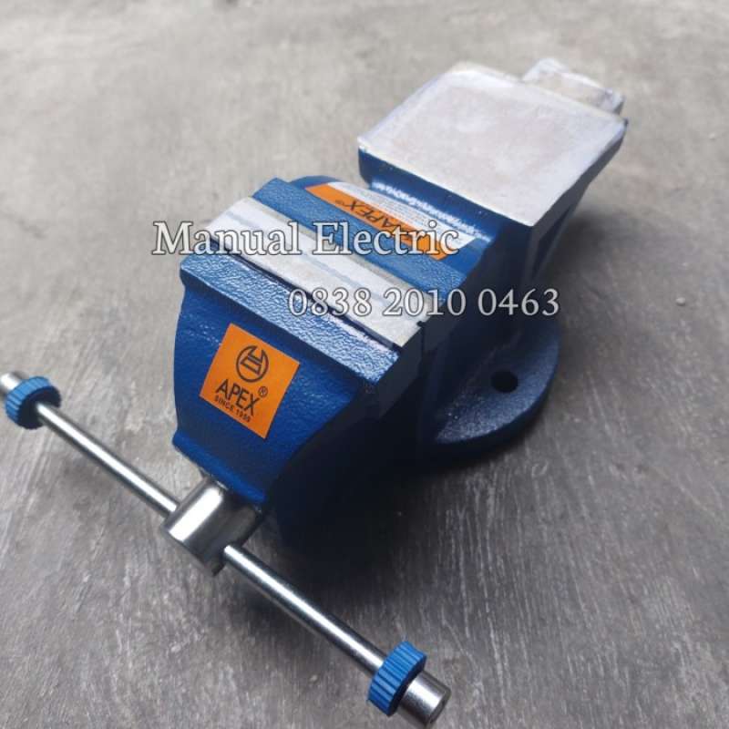 Promo Ragum Apex Mechanic Bench Vise Penjepit Besi Catok Paron Ukuran 4 ...