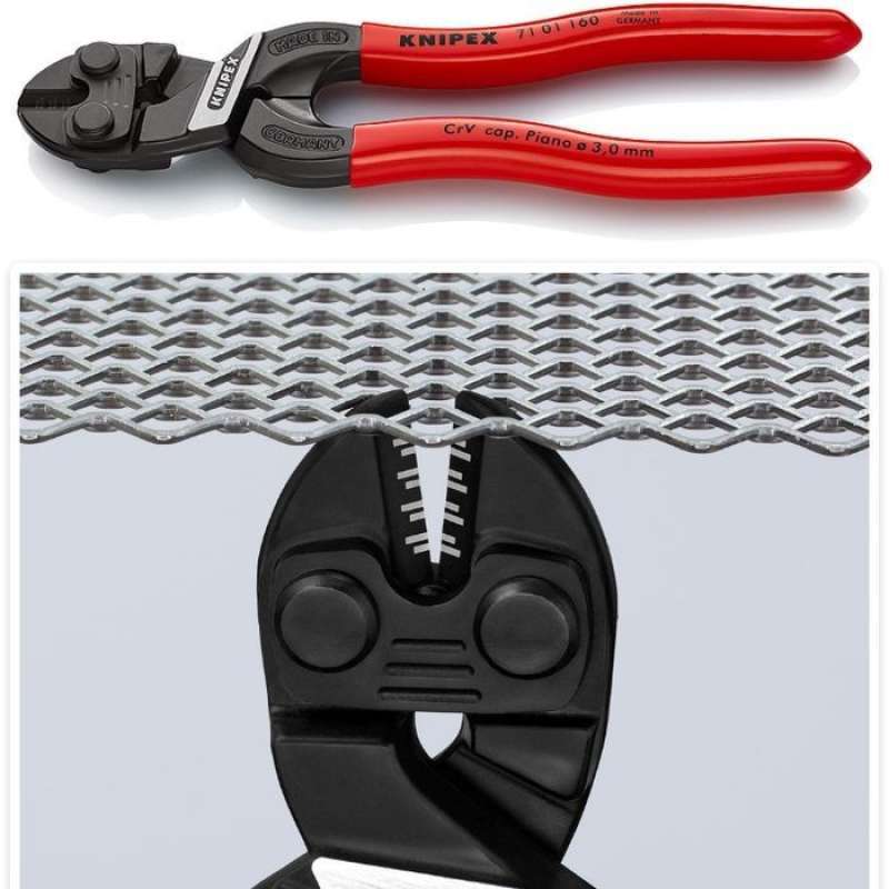 Promo Tang Potong 71 01 160 Knipex Cobolt S Compact Bolt Cutters Diskon ...