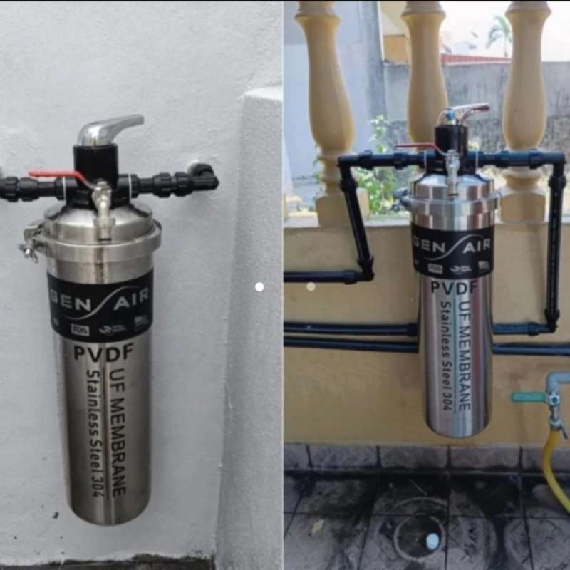 Promo Standing Ultrafiltrasi Uf Pvdf 10.000 Lph Filter Air With 3 Way ...
