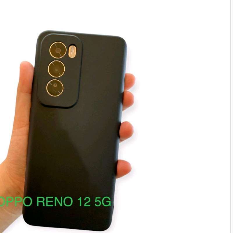 Jual Case Oppo Reno 12 5g Premium Black Slim Matte Casing Di Seller ...