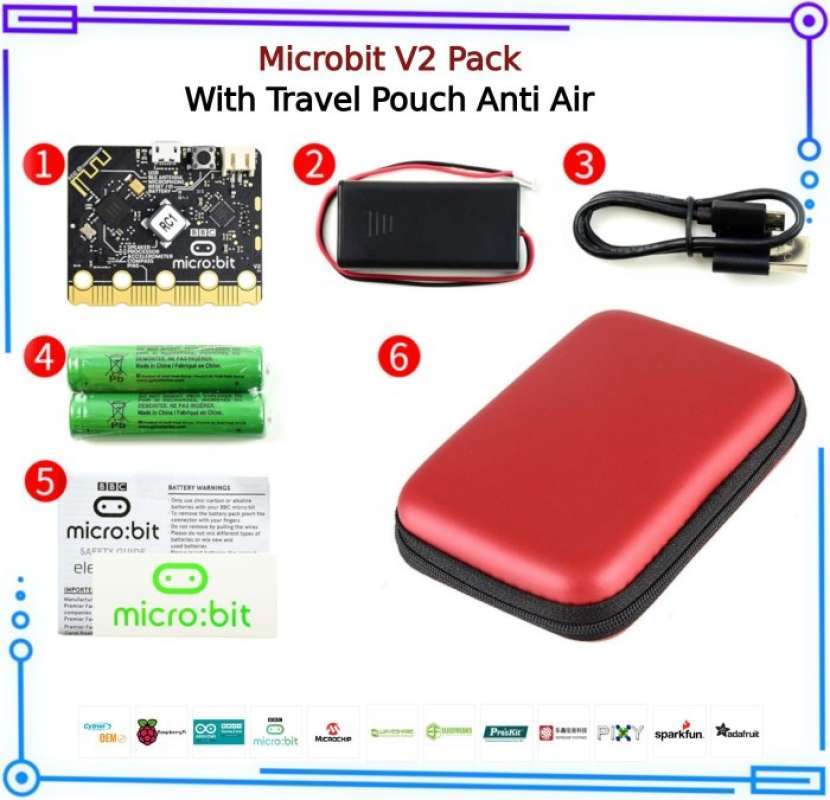 Promo Microbit V2 Pack - Micro:bit Lengkap Diskon 12% Di Seller Mira ...