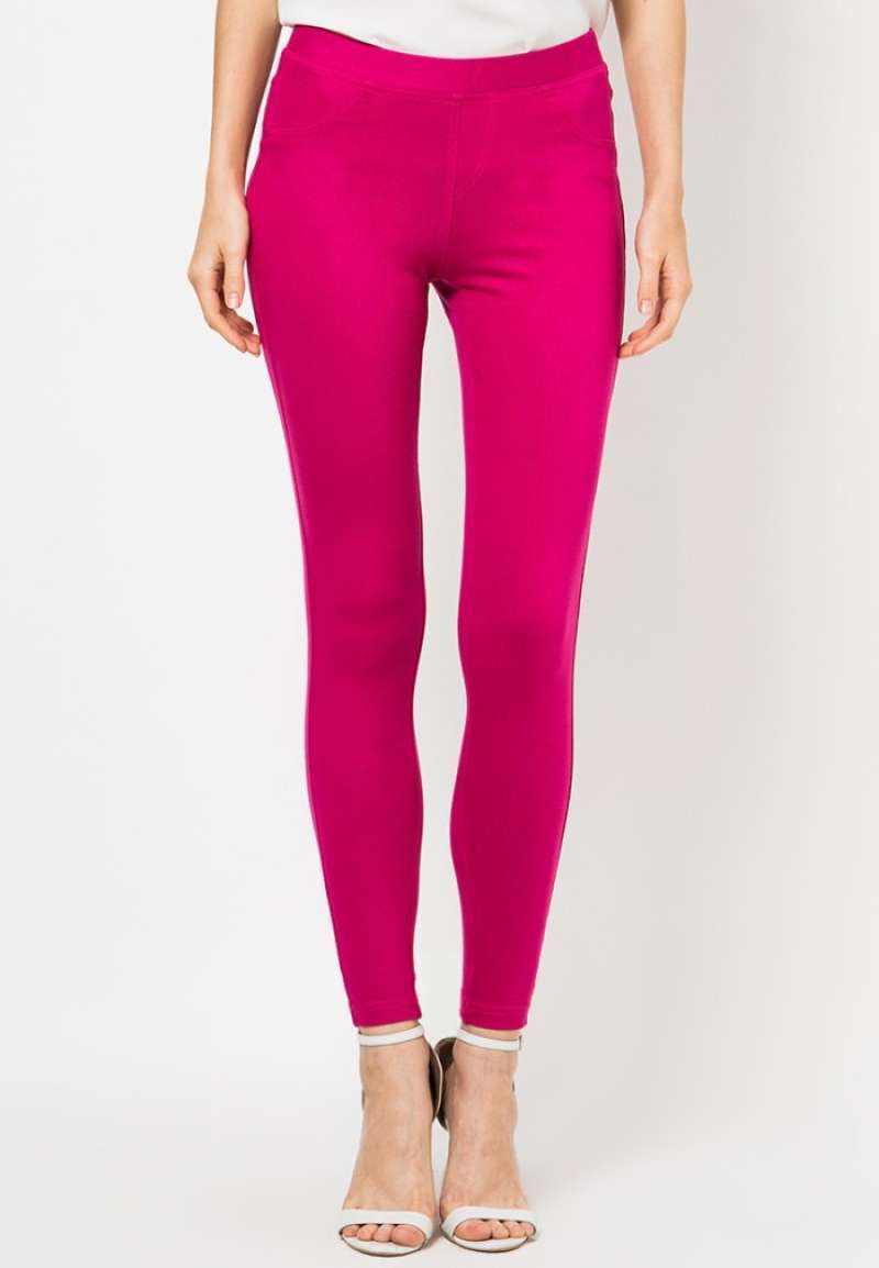 Jual Point One Pink Fuschia Premium Jegging - M Di Seller Mama Shop ...