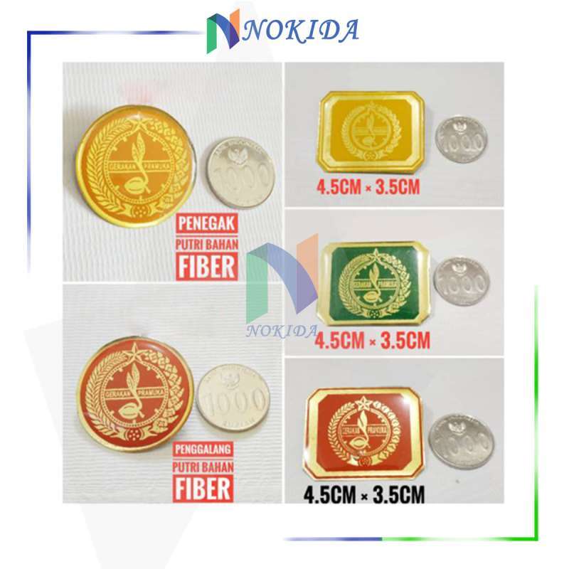 Jual Nokida Pin Topi Pramuka Bulat - Kotak [1 Pcs] / Atribut Aksesoris ...