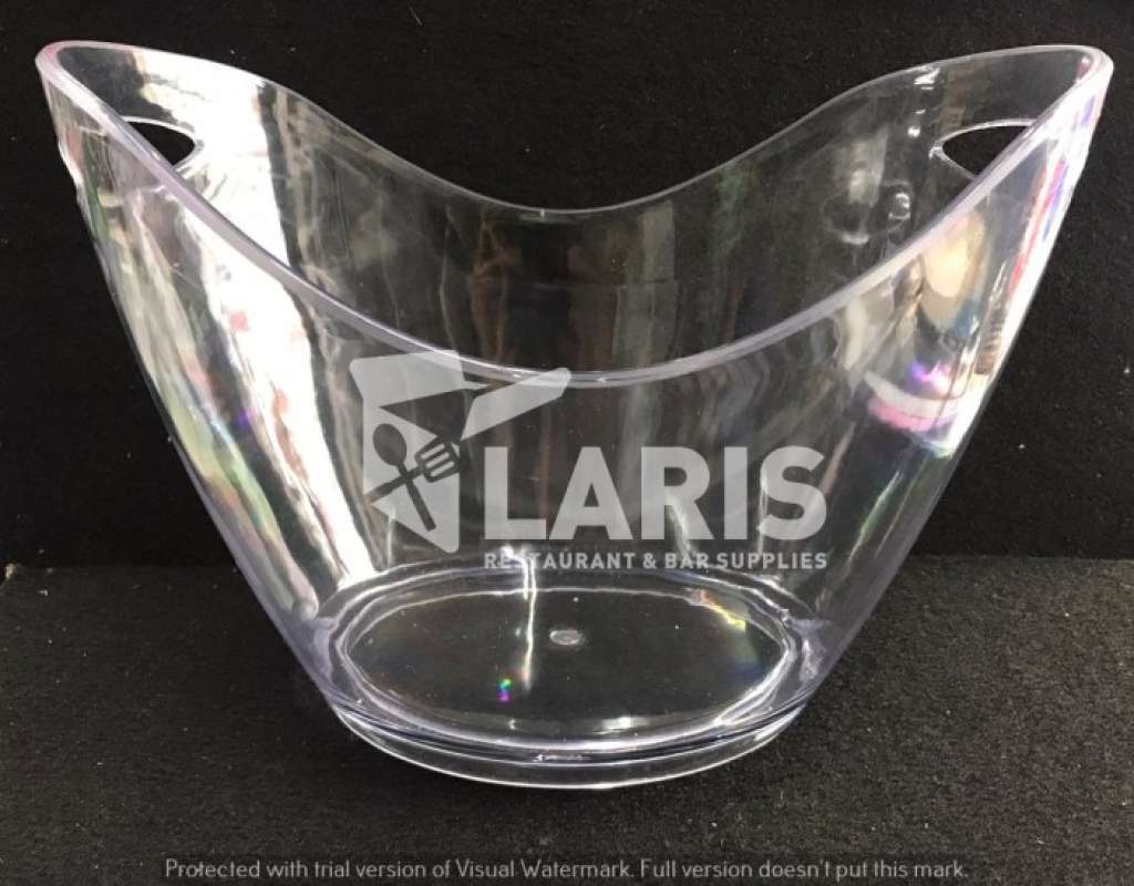 Jual Wine Beer Bucket / Ember Bir Es 7,5 Liter Bahan Acrylic - Hitam Di ...
