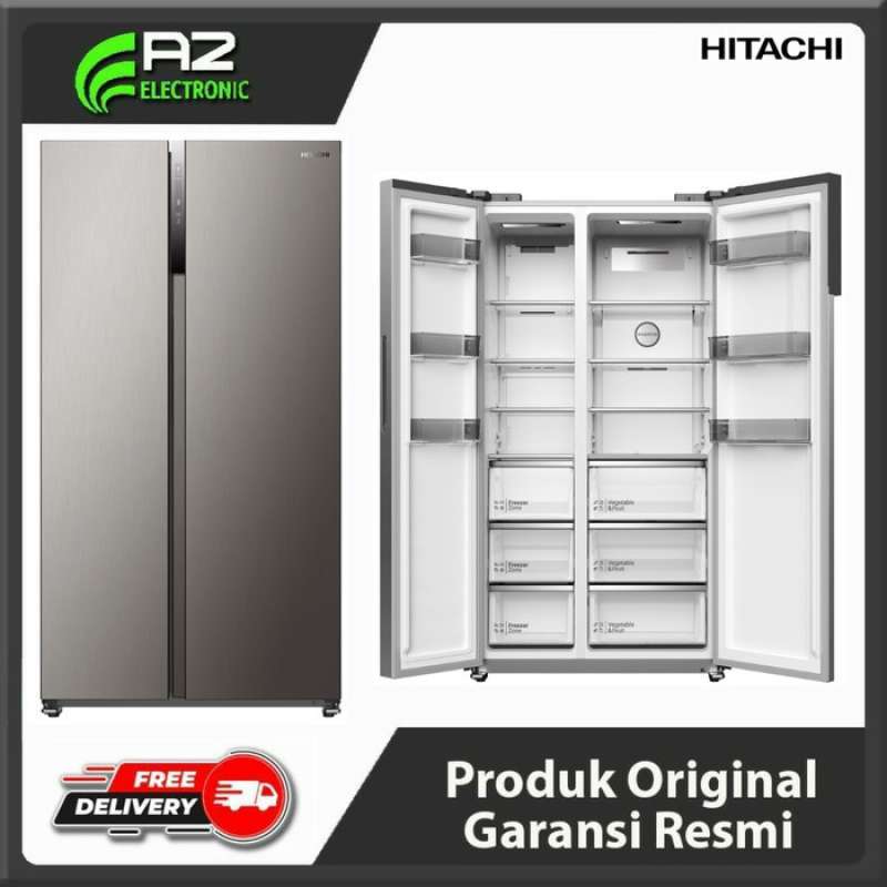 Promo Hitachi Hrsn9552dxid Kulkas Side By Side Inverter 525 Liter Diskon 23% Di Seller Satou ...