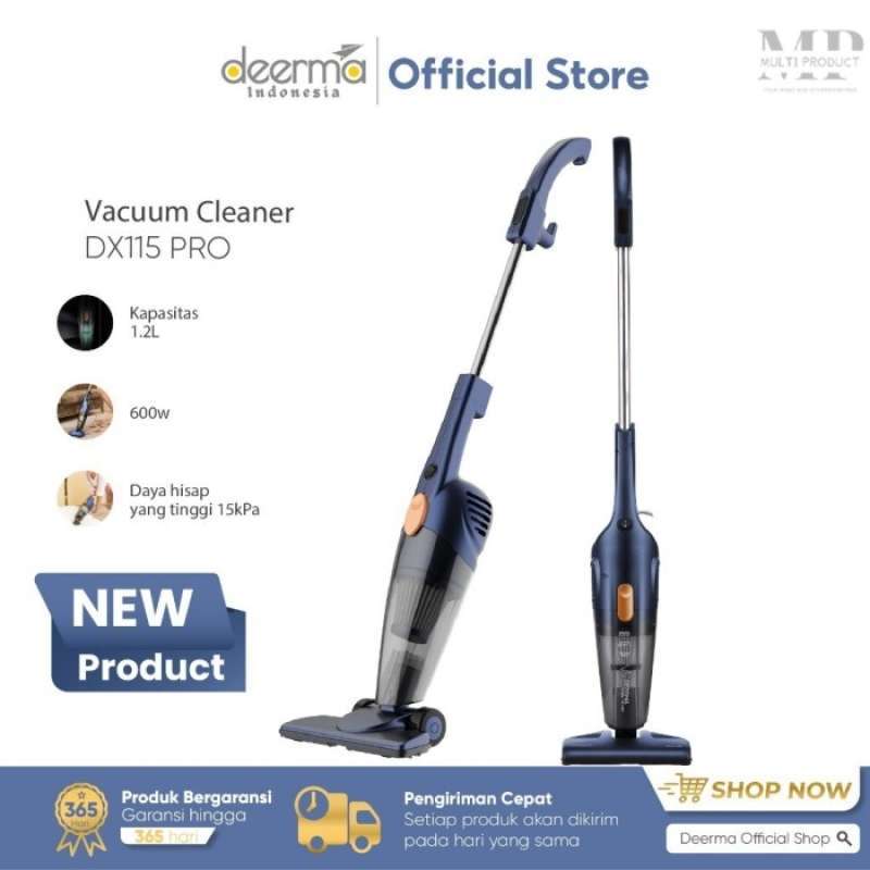 Promo New Deerma Dx115 Pro 15kpa Portable Handheld 2in1 Silent Vacuum ...