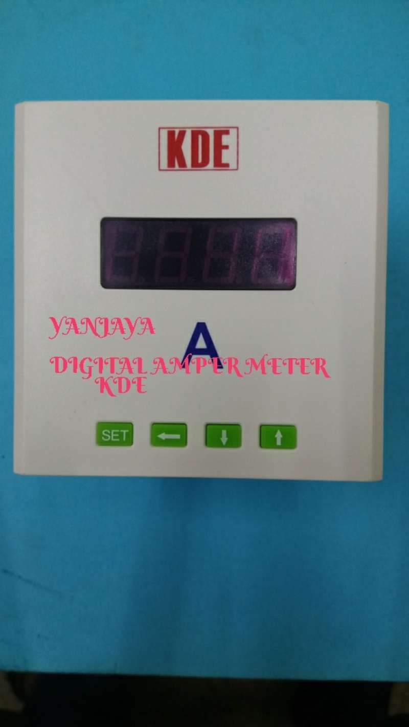 Promo Digital Ac Meter Kde/digital Amper Meter Kde Diskon 23% Di Seller Hayami Store - Tebet ...