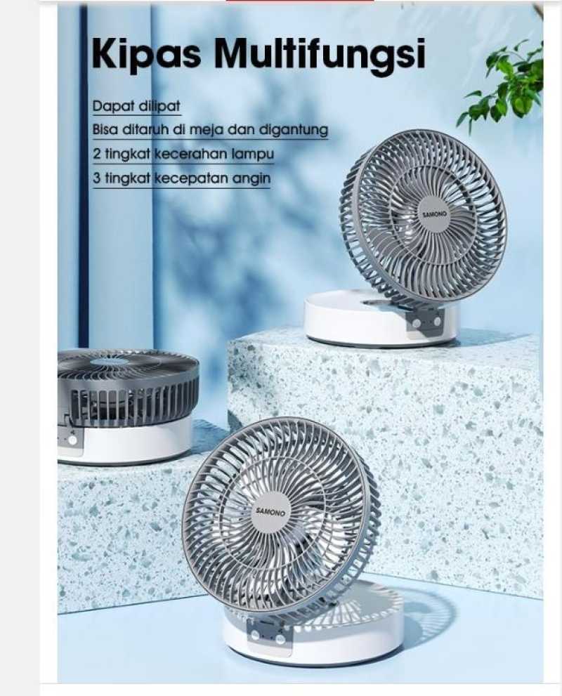 Promo Kipas Angin 2in1 Paling Hemat Listrik 25w Diskon 23% Di Seller ...