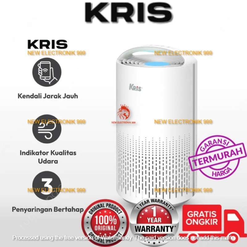 Promo Kris 24 M2 Smart Air Purifier Cadr 200 M3/jam Putih Diskon 23% Di Seller Ogata Store ...