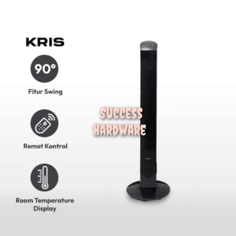 Promo Kris Kipas Angin Berdiri - Hitam/tower Fan Black Diskon 23% Di ...