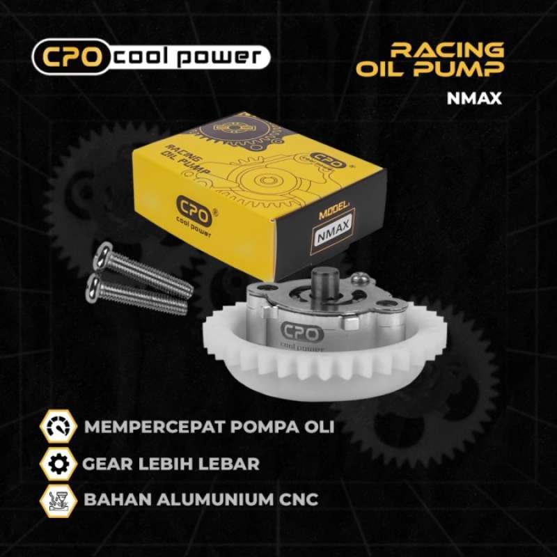 Jual Oil Pump Pompa Oli Racing Cpo Cool Power Nmax Old 2dp Racing Oil ...