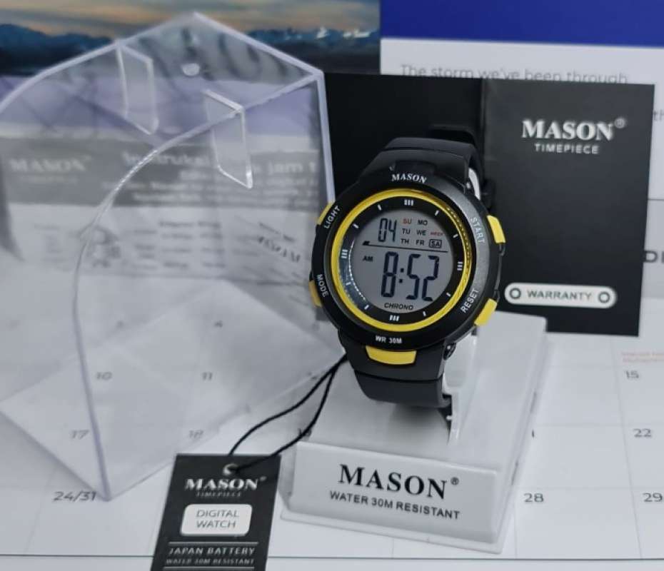Jual Jam Tangan Original Anak - Mason 7007 - Digital - Karet Di Seller ...