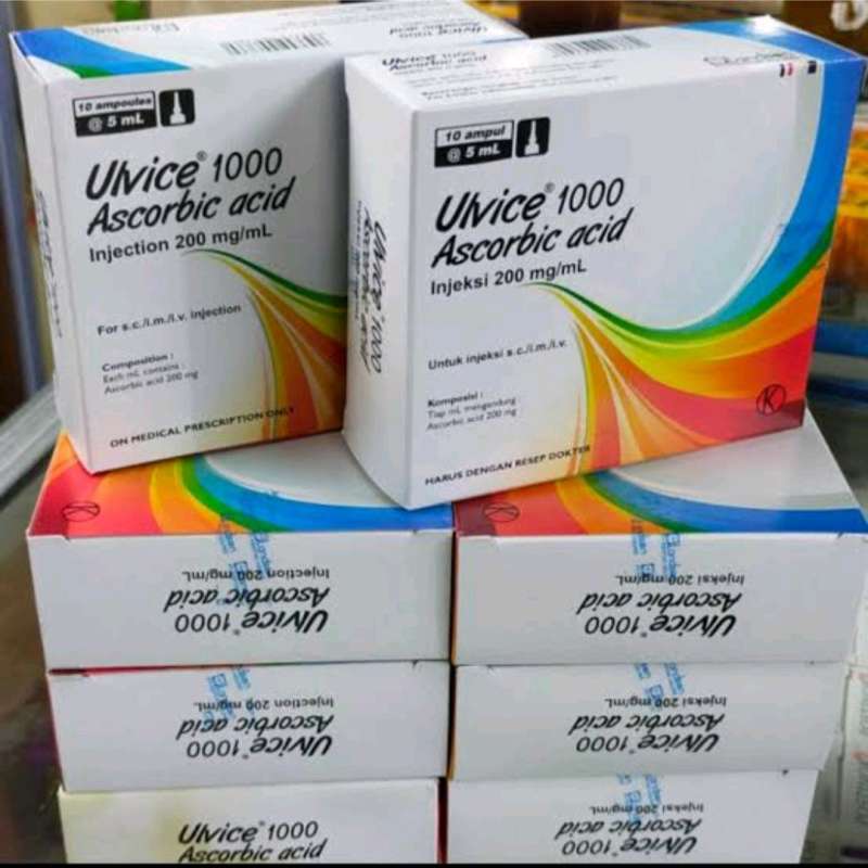 Jual Original Ulvice_1000 ( Ascorbic Acid )/ Box Di Seller Sehat Shop ...