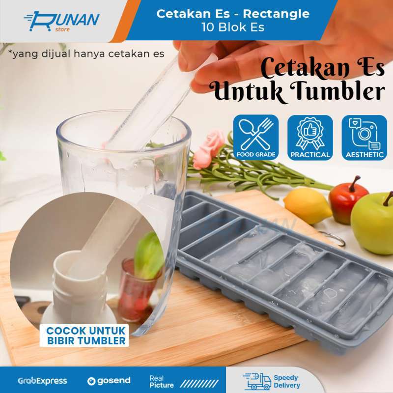 Jual Cetakan Puding Cokelat - Cetakan Es Batu Silikon Bentuk Lonjong ...
