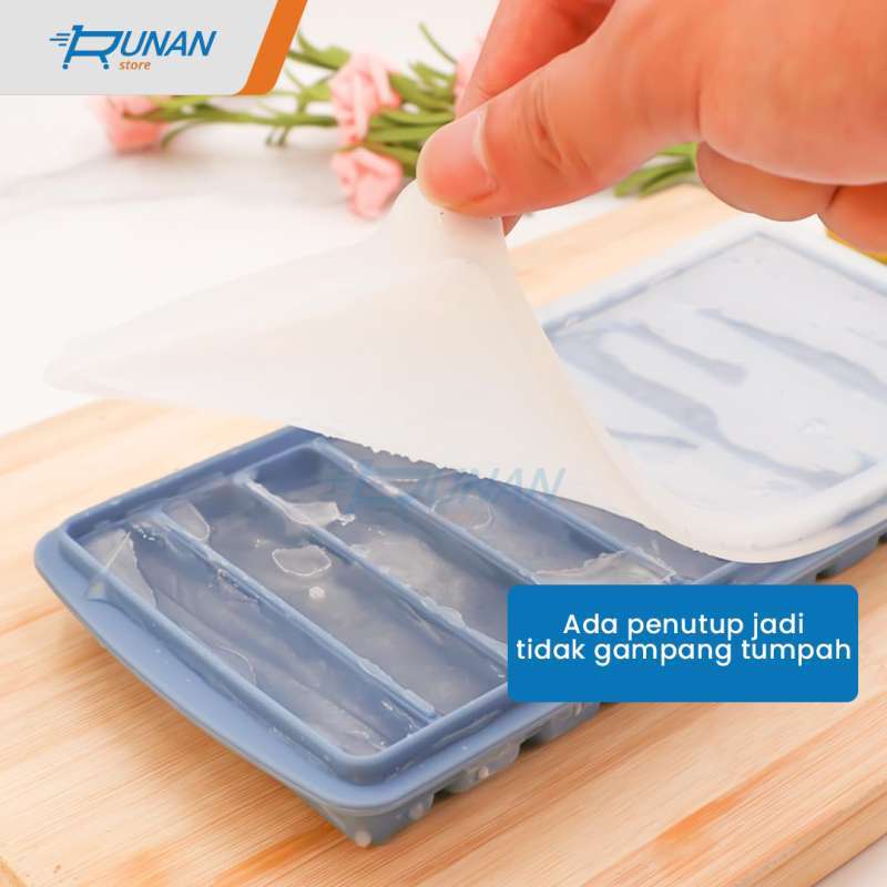 Jual Cetakan Puding Cokelat - Cetakan Es Batu Silikon Bentuk Lonjong ...