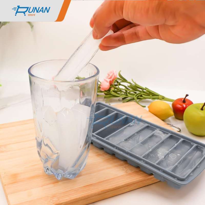 Jual Cetakan Puding Cokelat - Cetakan Es Batu Silikon Bentuk Lonjong ...