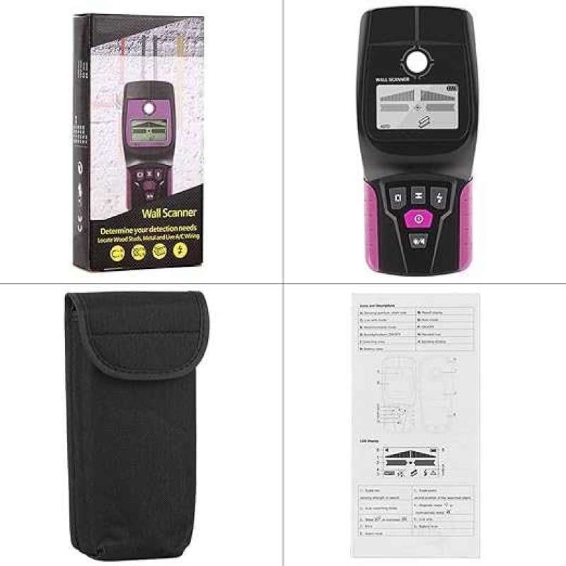 Jual Digital Wall Scanner Professional Detector Live Metal Logam Kabel ...