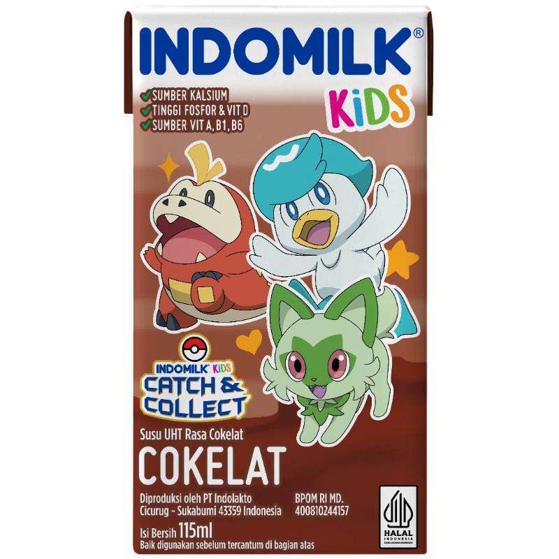 Promo Indomilk Cokelat Susu Uht Kemasan Pokemon [115 Ml] Diskon 39% Di Seller Indomilk - Gudang ...