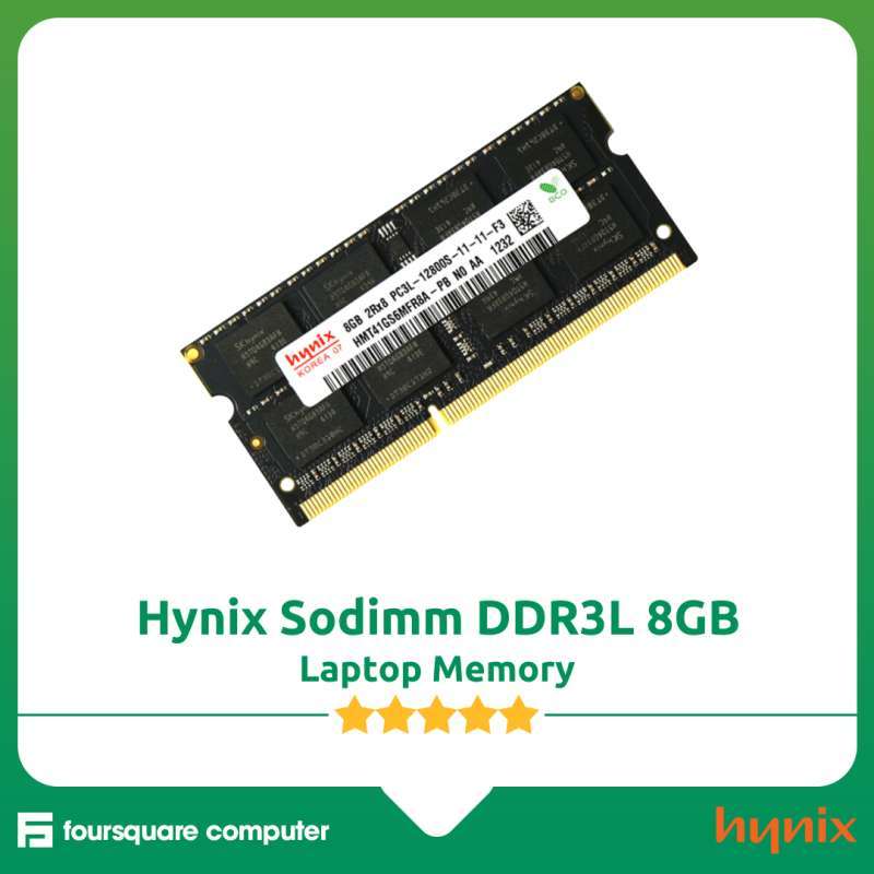 Jual Hynix Sodimm Ddr3l 8gb Pc 12800 1600 Mhz Resmi Memory RAM Laptop ...
