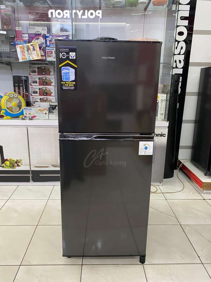 Promo Polytron Kulkas 2 Pintu 166 Liter Prb-200y / Prb 200 Y Diskon 6% ...