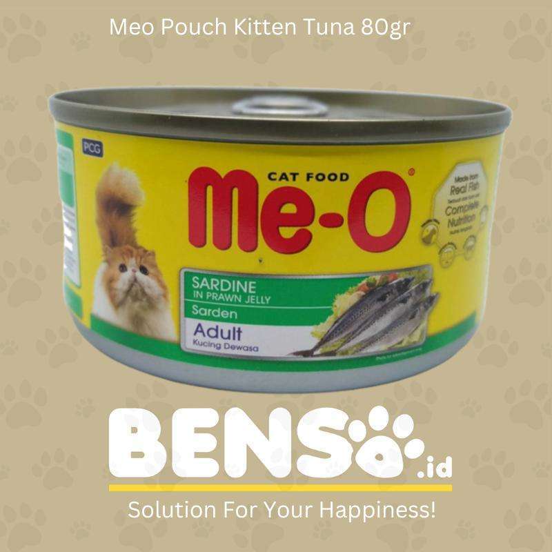 Jual Makanan Kucing - Meo Kaleng Pakan Basah Kucing Rasa Sardine In ...