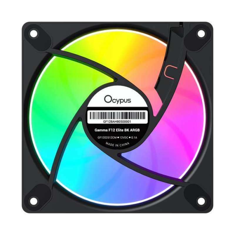 Jual Ocypus Gamma F12 Elite Argb Reverse Blade 3 In 1 Cooler Case 120mm ...