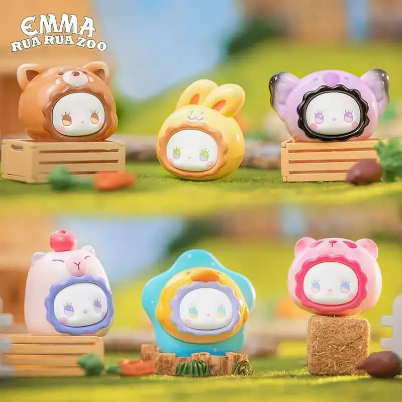 Promo Ohsome Emma·rua Rua Zoo Series Small Blind Box（1/24） Diskon 63% Di Seller Ohsome Indonesia ...