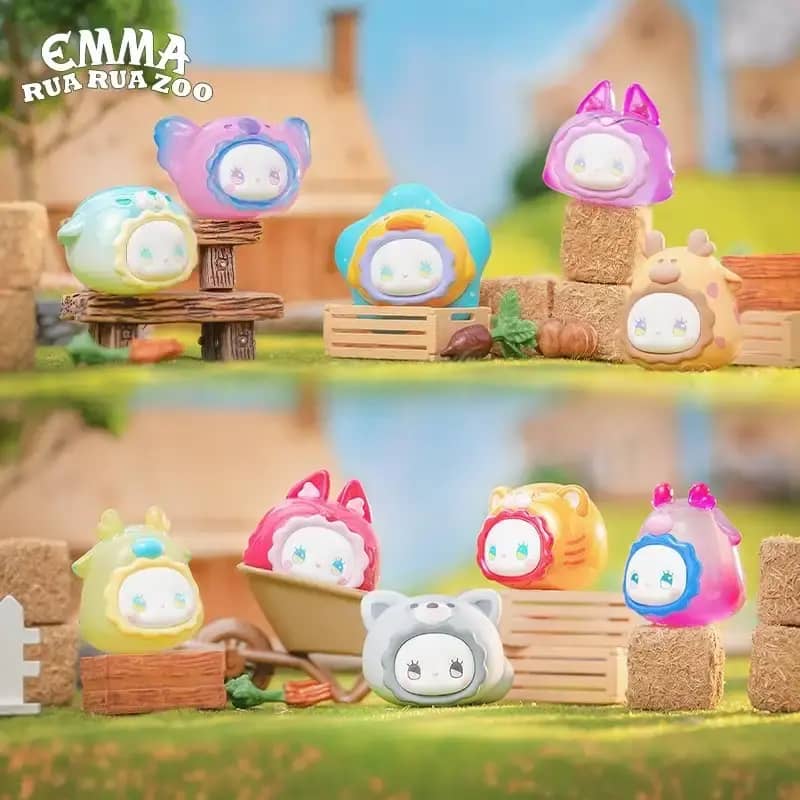 Promo Ohsome Emma·rua Rua Zoo Series Small Blind Box（1/24） Diskon 63% Di Seller Ohsome Indonesia ...