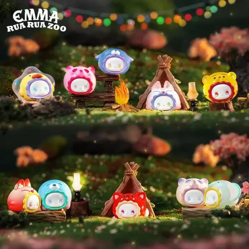Promo Ohsome Emma·rua Rua Zoo Series Small Blind Box（1/24） Diskon 63% Di Seller Ohsome Indonesia ...