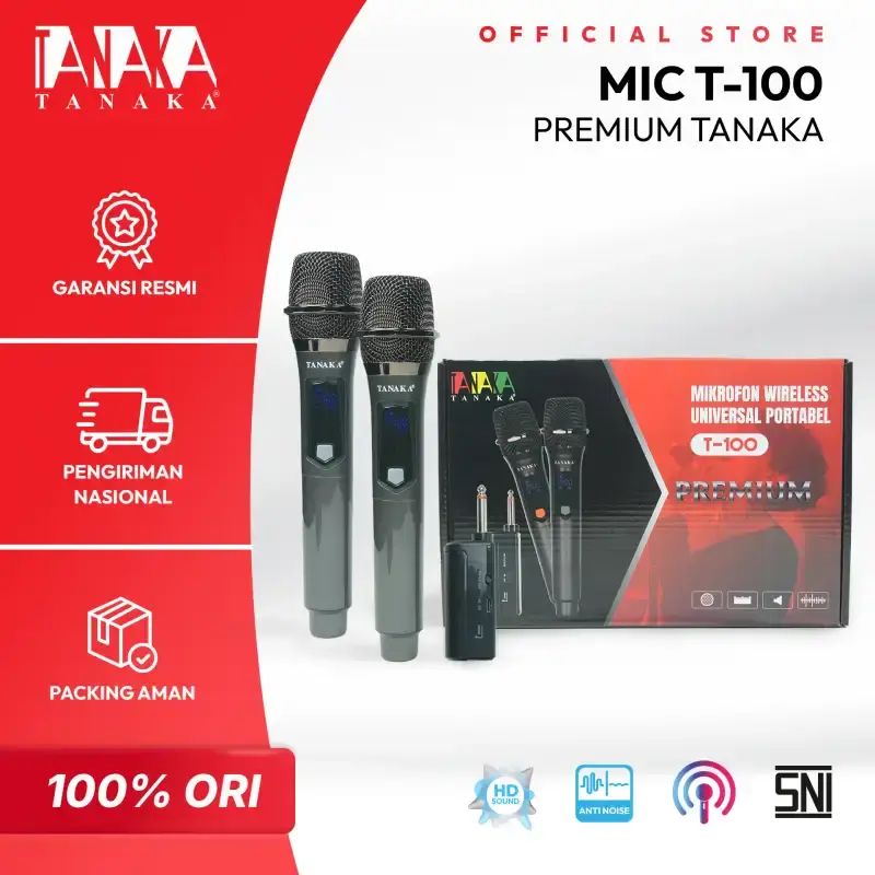 Mic Wireless Universal Garansi Resmi Indonesia 🔥 Harga Murah Juni 2026
