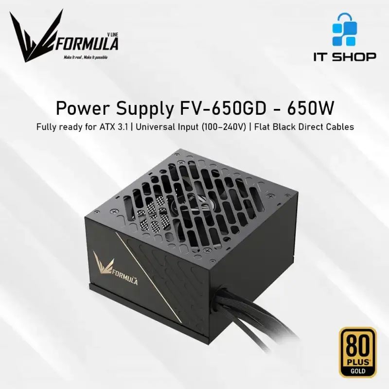 Jual Formula Power Supply Fv-650gd 650w Atx 3.1 Gold Di Seller It Shop ...