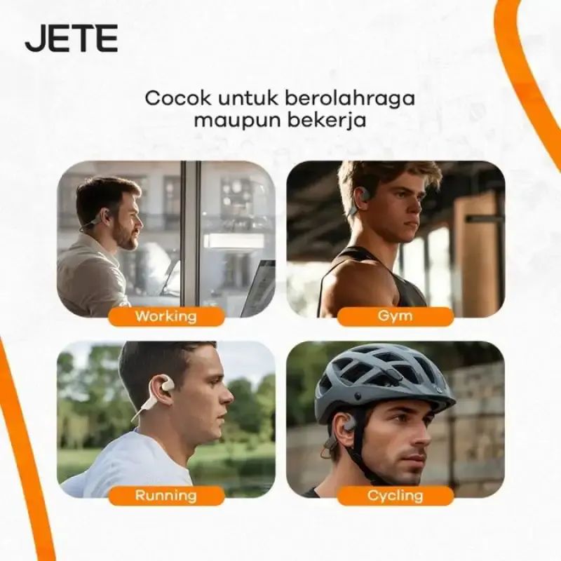 Promo Jete Headset Opentune Running Open Ear Air Conduction Ipx5 ...