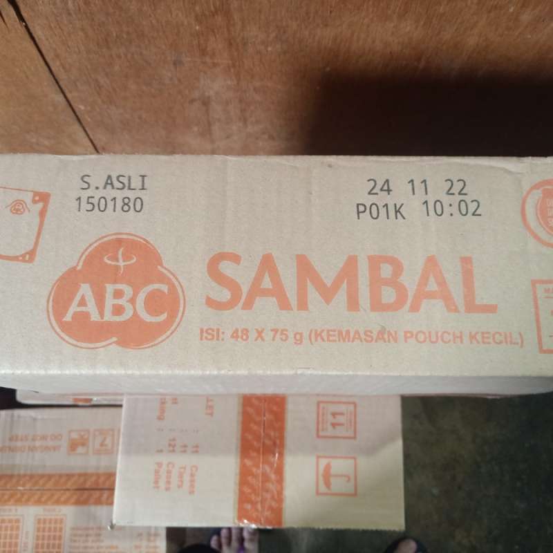 Jual 1 Dus Saos Sambal Asli Abc 75gr Isi 48pcs Di Seller Sembako Cece ...