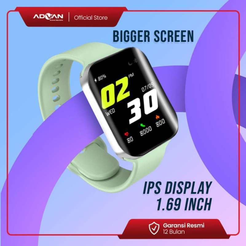Jual Advan Start Go S1 Pro Smartwatch Digital Smart Watch Jam Tangan ...