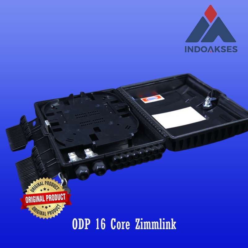 Jual Odp 16 Core Double Lock Zimmlink Fiber Optic Odb 16 Core Warna ...