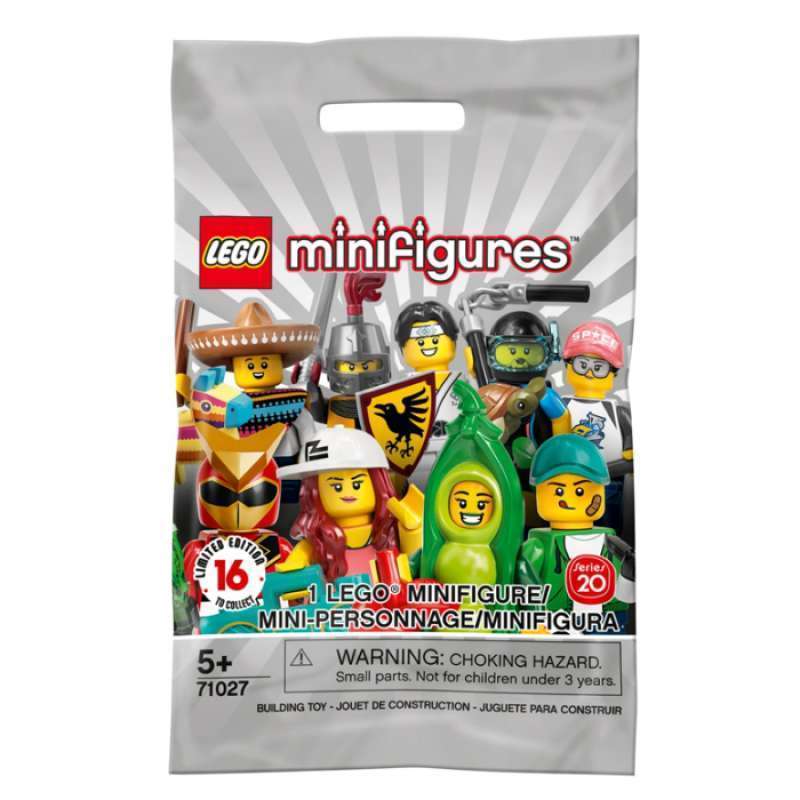 Promo Lego 71027 Minifigure Series 20 Brick Costume Guy Diskon 5% Di ...