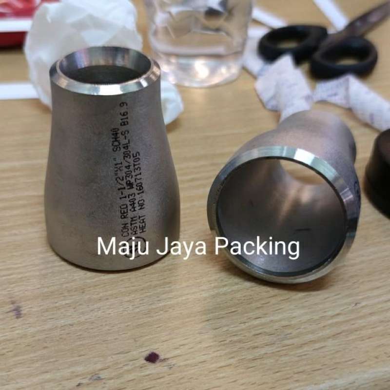 Jual Reducer Las Stainless 304 Sch 40 2 1/2 X 1 1/2 Inch Di Seller Maju ...