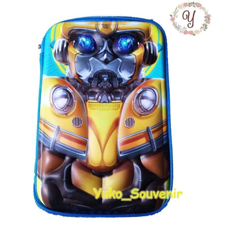 Jual Tempat Pensil Import Ala Smiggle Gambar Transformer Kuning ...